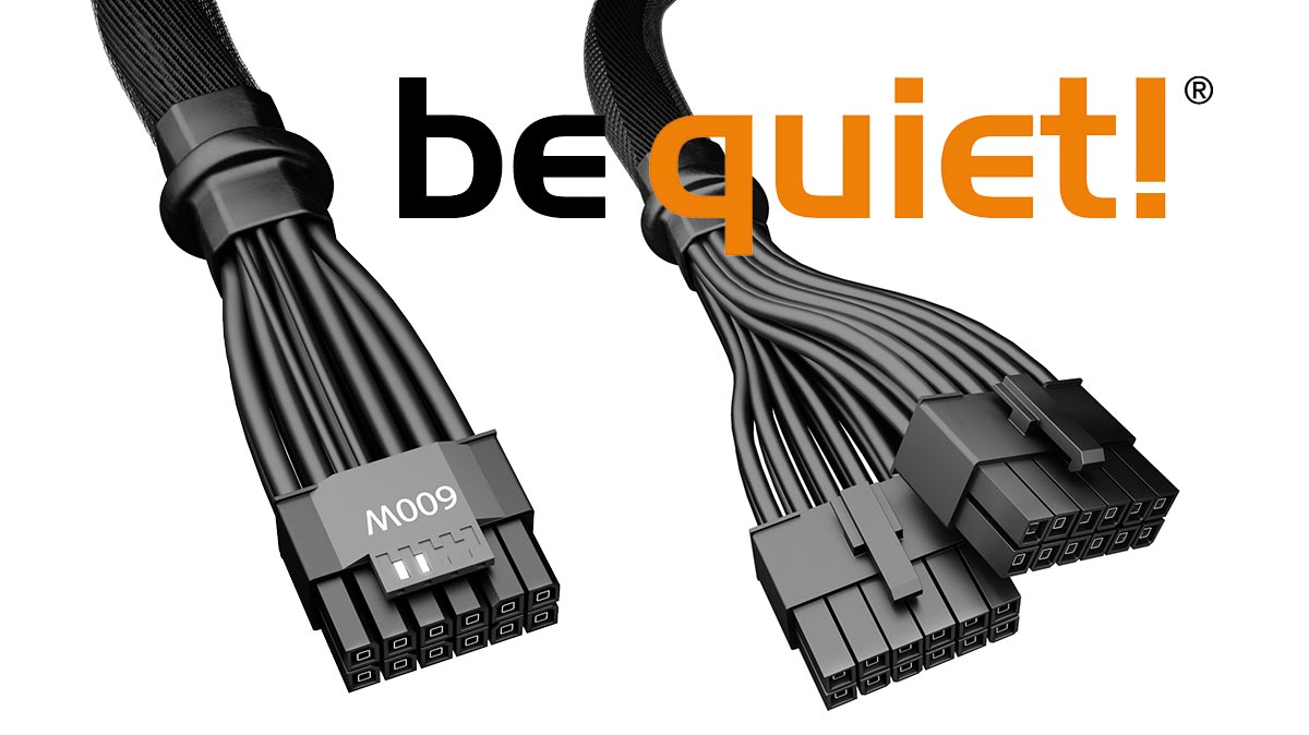 ADAPTER KABELL BE Quiet ! BC072 12VHPWR PCIe Adapter Cable PCIe 5.0 ...