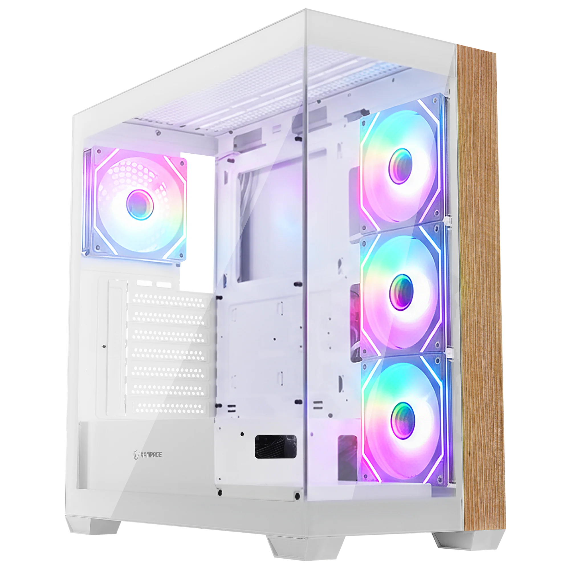 COVER PC RAMPAGE CRUISER V2 MESH TIME + 750W 80 PLUS BRONZE WHITE – EGS ...